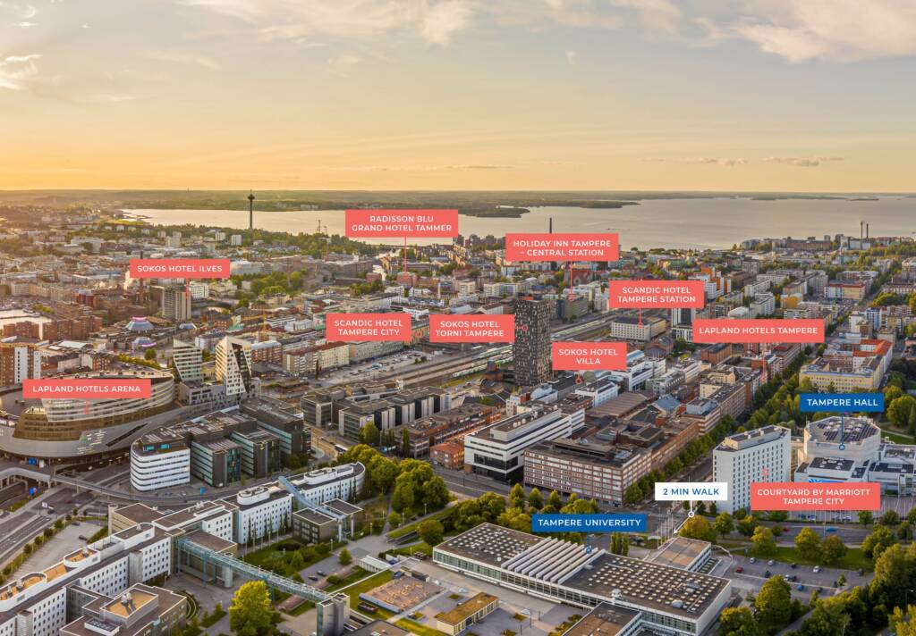 Accommodation | 20th Interdisciplinary Cerebrovascular Symposium 2024 | Tampere Universities